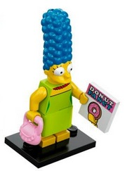 Lego, Minifigure, The Simpsons, Series 1, Marge Simpsons, COLSIM-3
